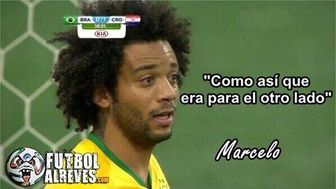 Primer gol del Mundial: los memes por el autogol de Marcelo (VIDEO y ...