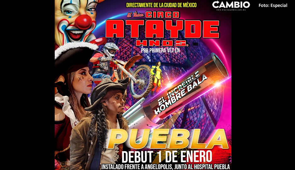 Circo Atayde Hermanos regresa a Puebla tras 10 años de ausencia, checa ...