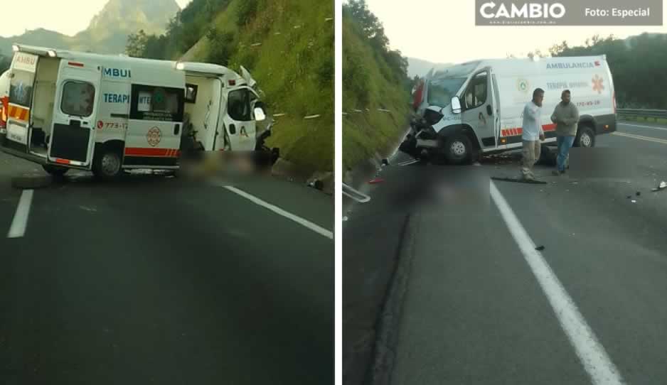 Ambulancia Choca Vs Camión En La México Tuxpan Deja Tres Personas Sin Vida