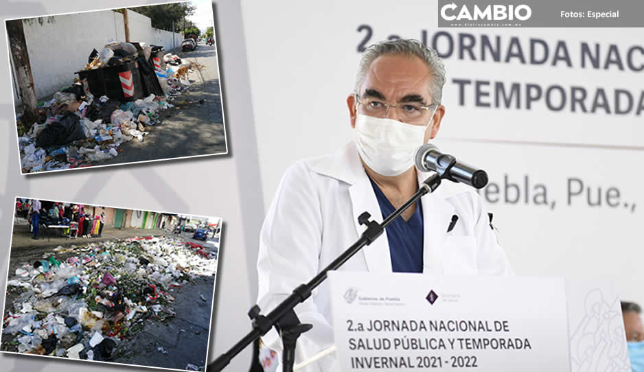 Dpris intervendrá en Tehuacán ante la acumulación de basura en las calles
