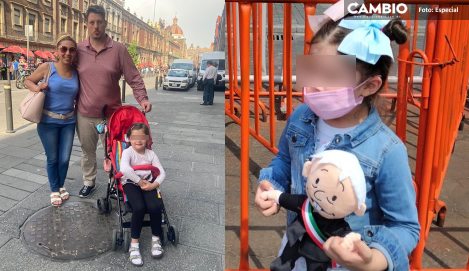 Victoria de 5 años viajó desde Texas para conocer a AMLO; su sueño es ...