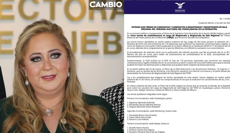 Norma Angélica Sánchez queda fuera de los finalistas para ser parte del ...