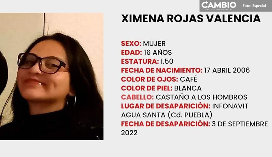 Ximena de 16 años salió de su casa en Agua Santa y no volvió ¡Ayuda a ...