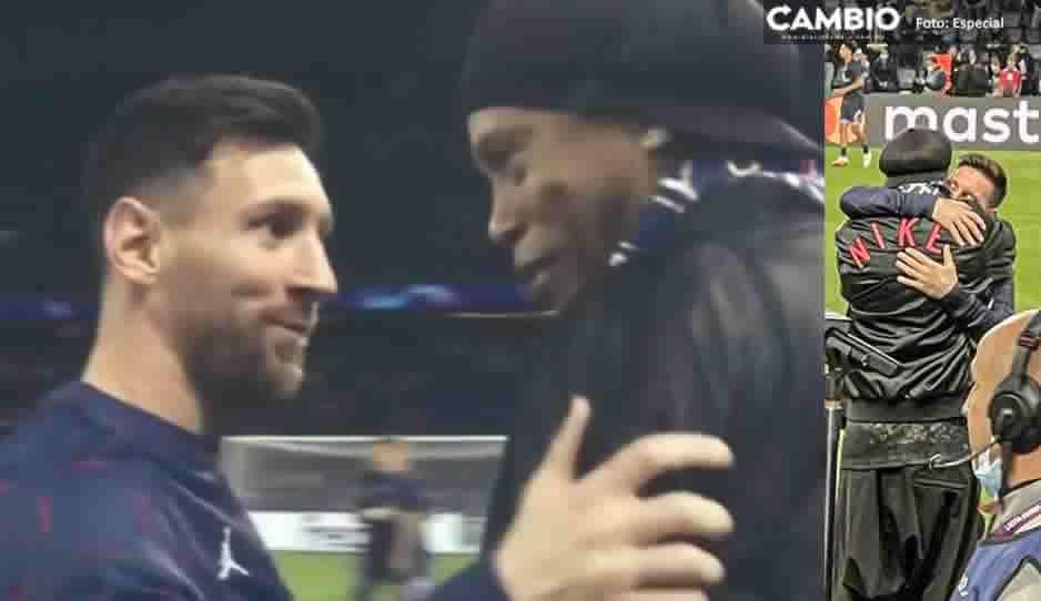 Reencuentro de Messi con Ronaldinho en Paris desata lágrimas (FOTOS y ...