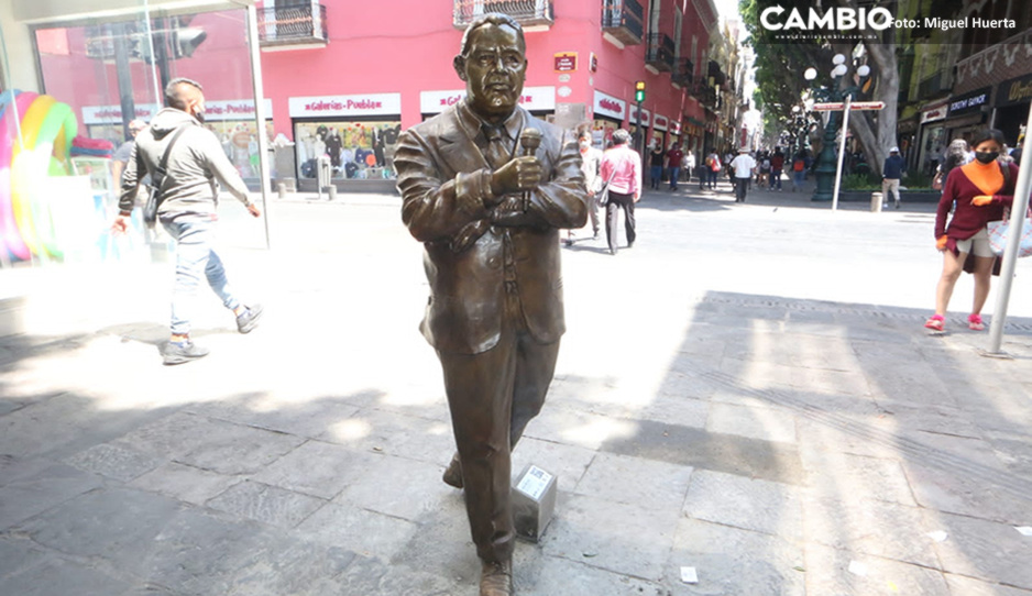 Costó a los poblanos 350 mil pesos la escultura de López Díaz en el ...