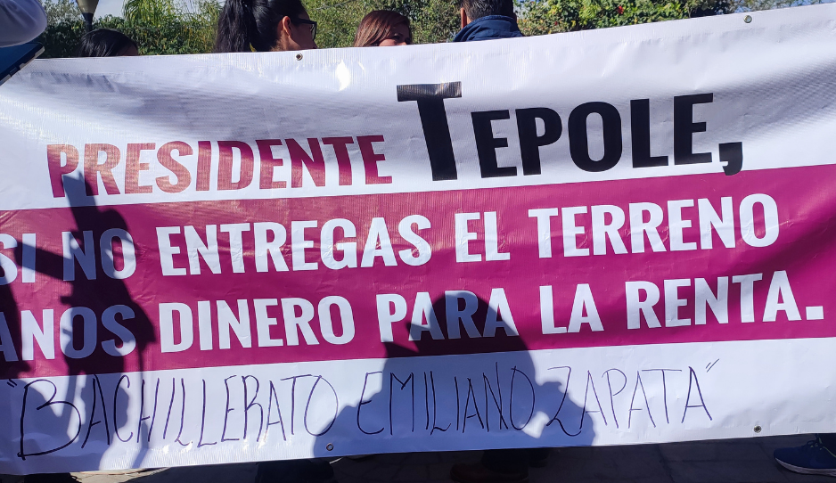 Padres piden a Tepole donar predio utilizado para fiestas privadas ...