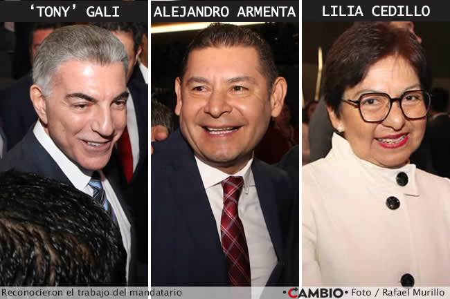 Clase política, empresarial y universitaria reconoce primer año de Sergio Salomón