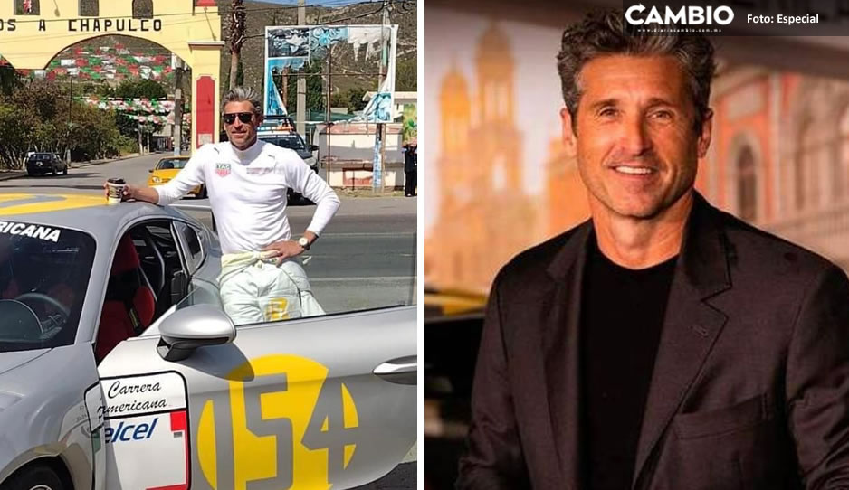 ¿Alguien lo vio? Patrick Dempsey arriba a Puebla con la Carrera ...