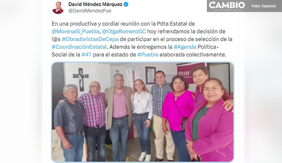 Se Suma David Méndez Ya Son 12 Aspirantes A La Candidatura De Morena