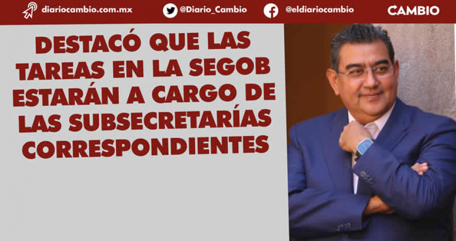 Segob tendrá un encargado de despacho tras la renuncia, adelanta Sergio ...