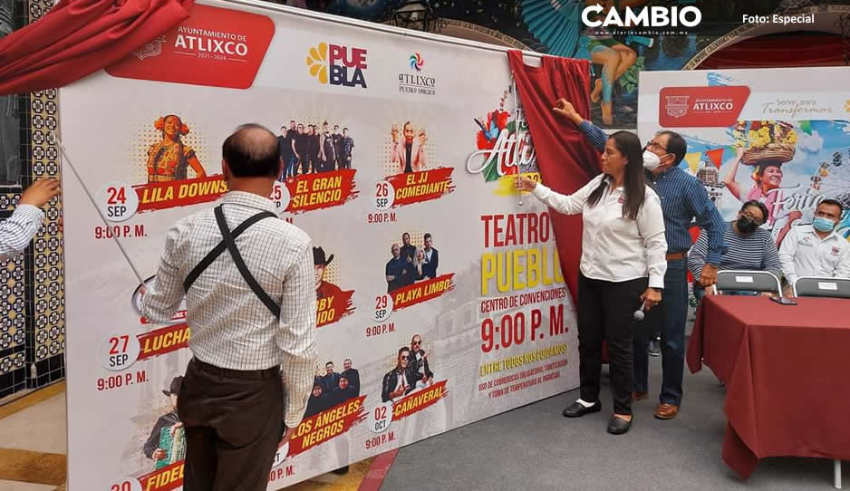 Seguridad está garantizada para la feria de Atlixco: Ariadna Ayala