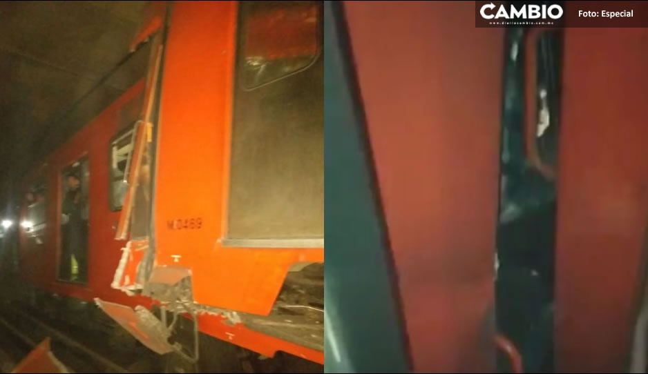 VIDEOS: Momentos de horror se vivieron durante el choque en la Línea 3 del Metro