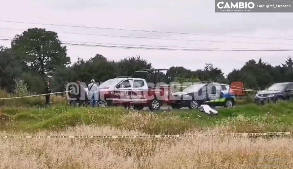 Localizan cadáver con signos de violencia en San Miguel Canoa