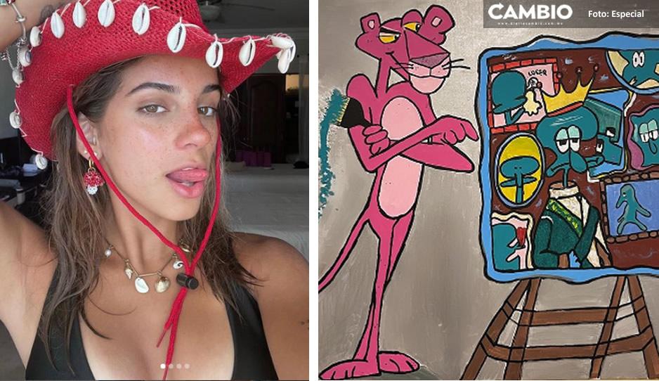 ¿Arte abstracto? Mar de Regil vende sus pinturas hasta en 40 mil pesos