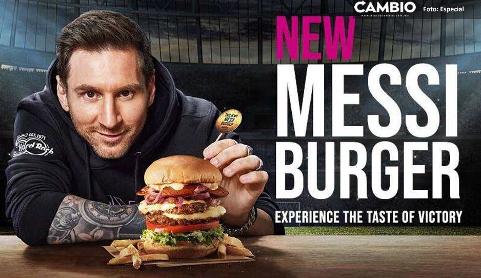 Lionel Messi incursiona como chef, lanza su propia hamburguesa