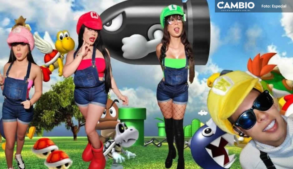 ¡Muy romántico el asunto! Así disfrutaron Alex Marín y sus novias de Super Mario Bros en el cine