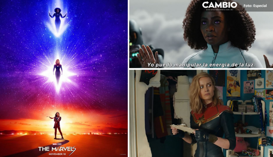 ‘the Marvels Lanza Tráiler Con El Crossover De Carol Danvers Kamala Khan Y Monica Rambeau Video