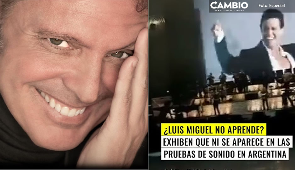¡Nunca llegó! Exhiben a Luis Miguel por no presentarse a prueba de sonido en Argentina