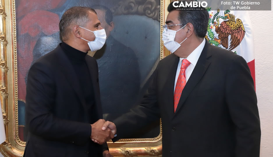 Sergio Salomón Recibe Al Presidente De Audi México En Casa Aguayo