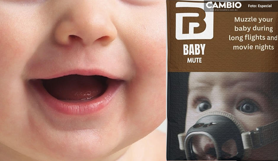 ¡Indignante! Padres estallan contra ‘Baby Mute’, accesorio para bebés ...