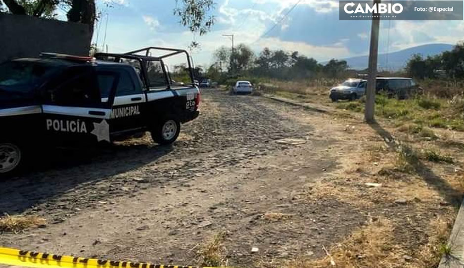 Localizan cadáver en camino de terracería en Ciudad Serdán