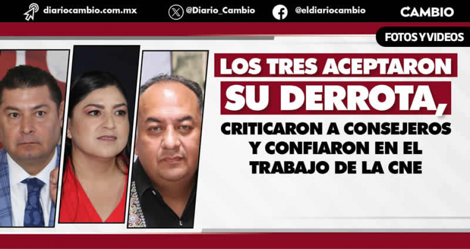 Armenta, Claudia y David Méndez juran que CNE de Morena los incluirá en ...