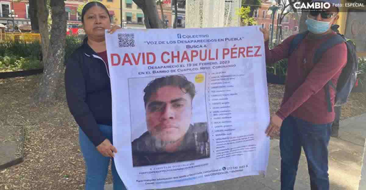 ¿Lo has visto? David Chapuli desapareció al salir de su casa en ...